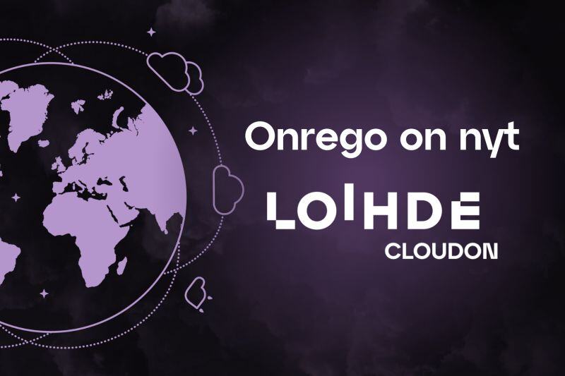 Onrego on nyt Loihde Cloudon - Loihde